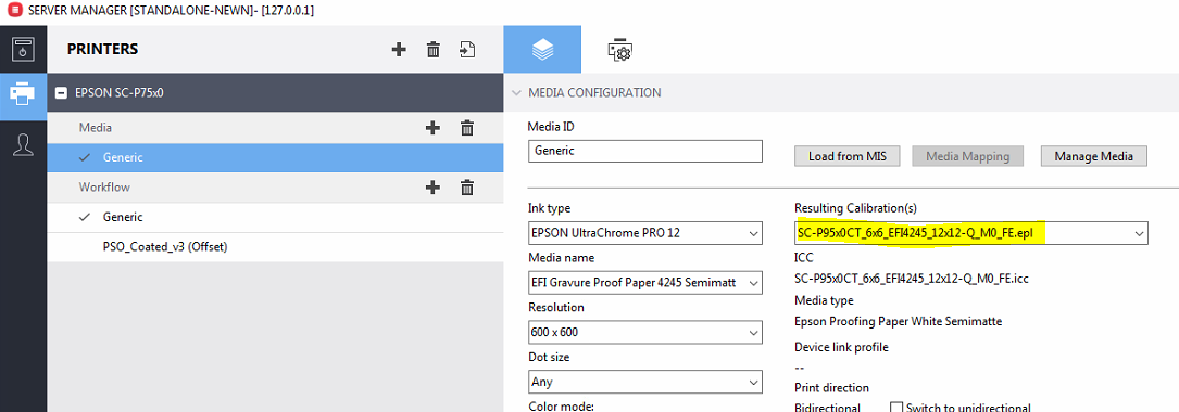 How to setup Fiery XF 7 and Fiery Command WorkStation for first usage.