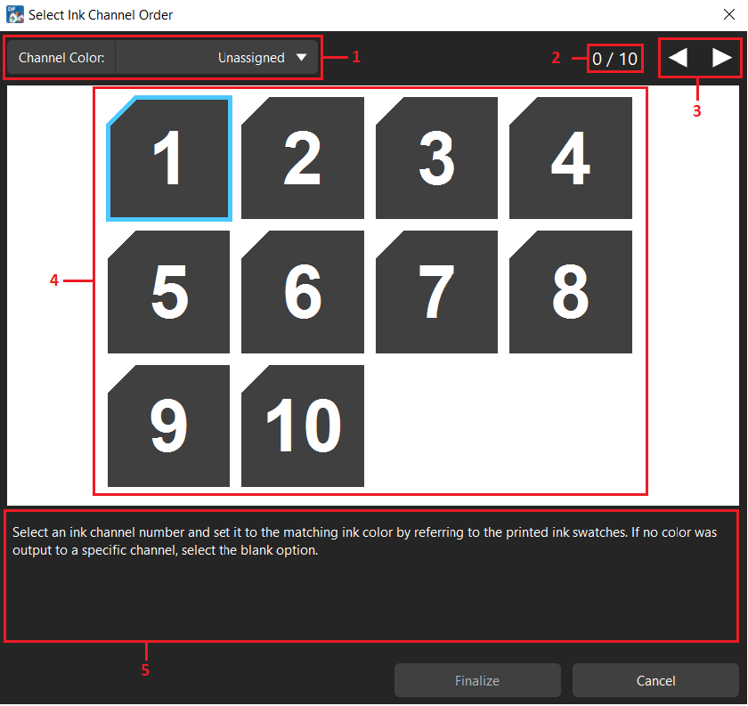 How to use the Ink Order Setup Wizard in Digital Factory 11.4.1.