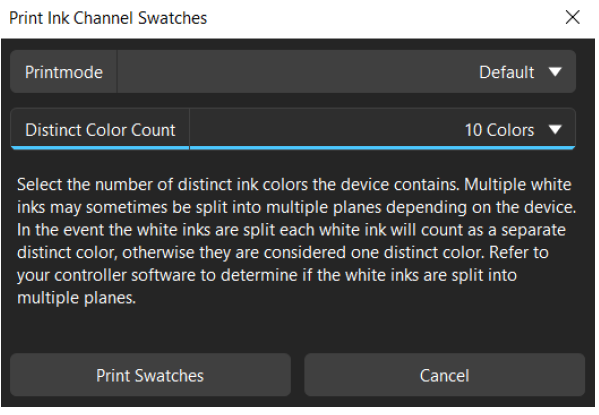 How to use the Ink Order Setup Wizard in Digital Factory 11.4.1.