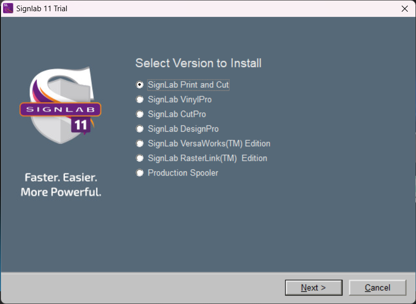 Signlab 11 - How to install Signlab Free Trial