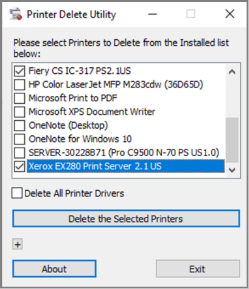 Important notes about Fiery Driver installation