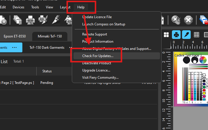 How to update Digital Factory